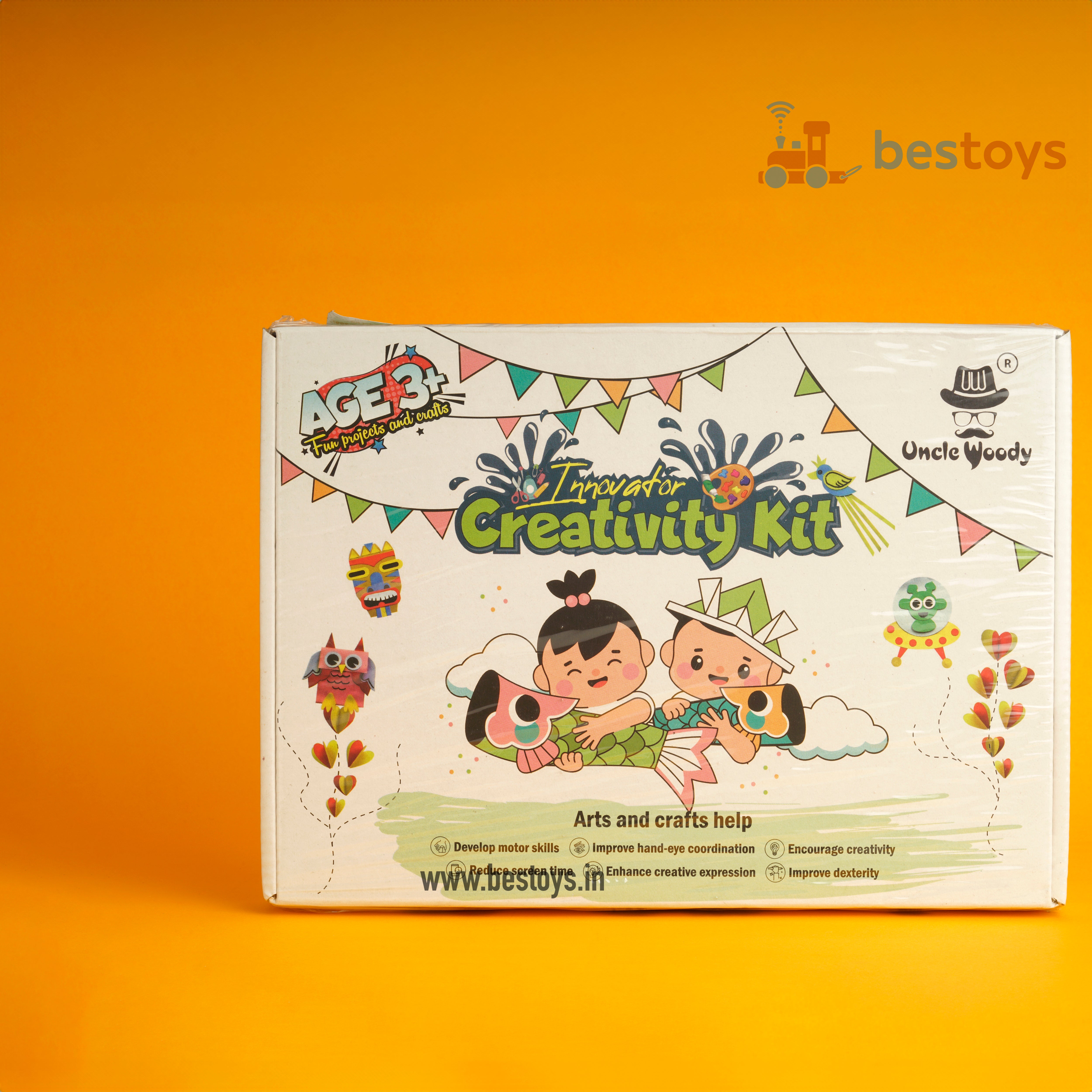 Innovator Creativity Kit - Arts & Crafts | Uncle Woody | Box Size: 18c ...