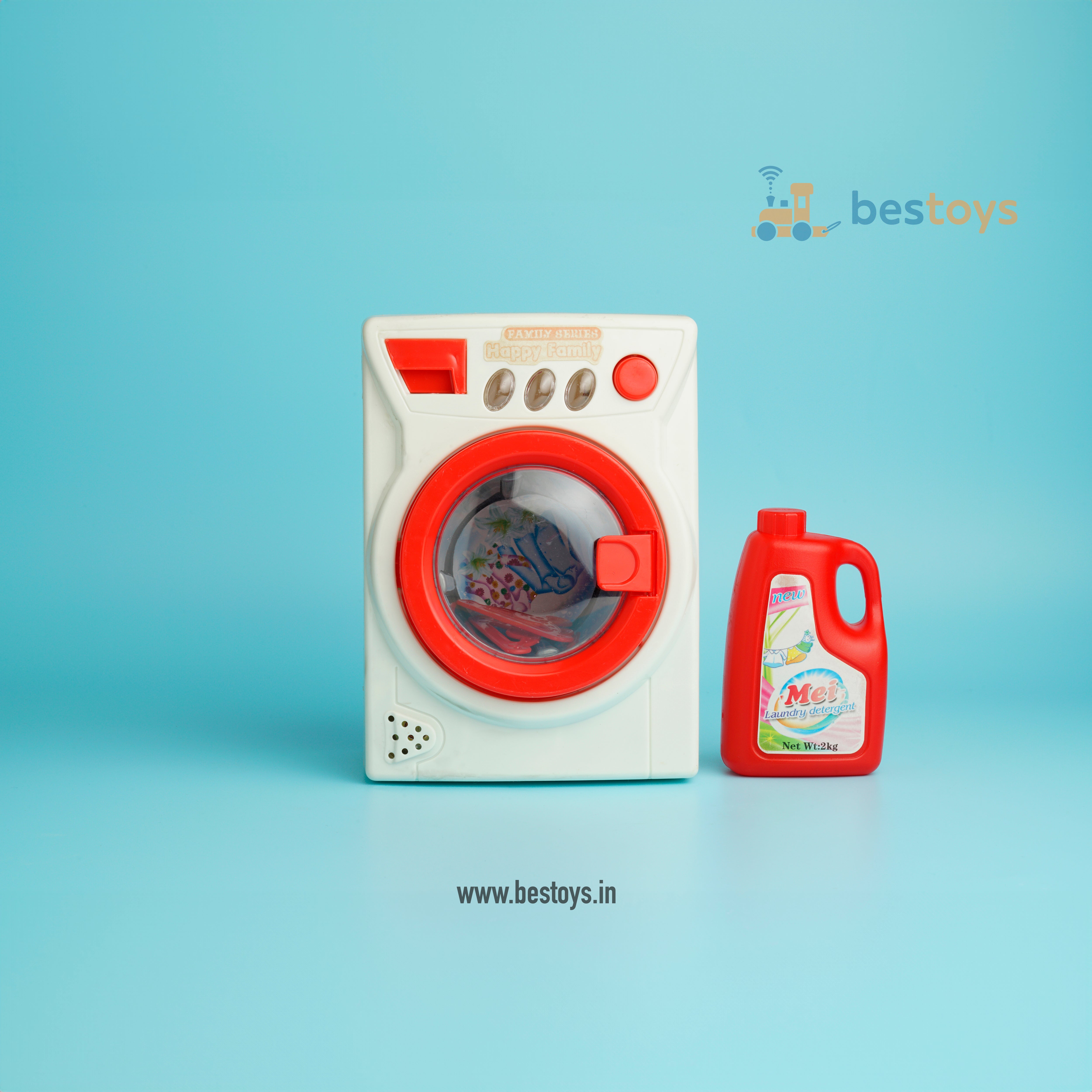 Family Assemble-Washing Machine | Role play with music & Light ...